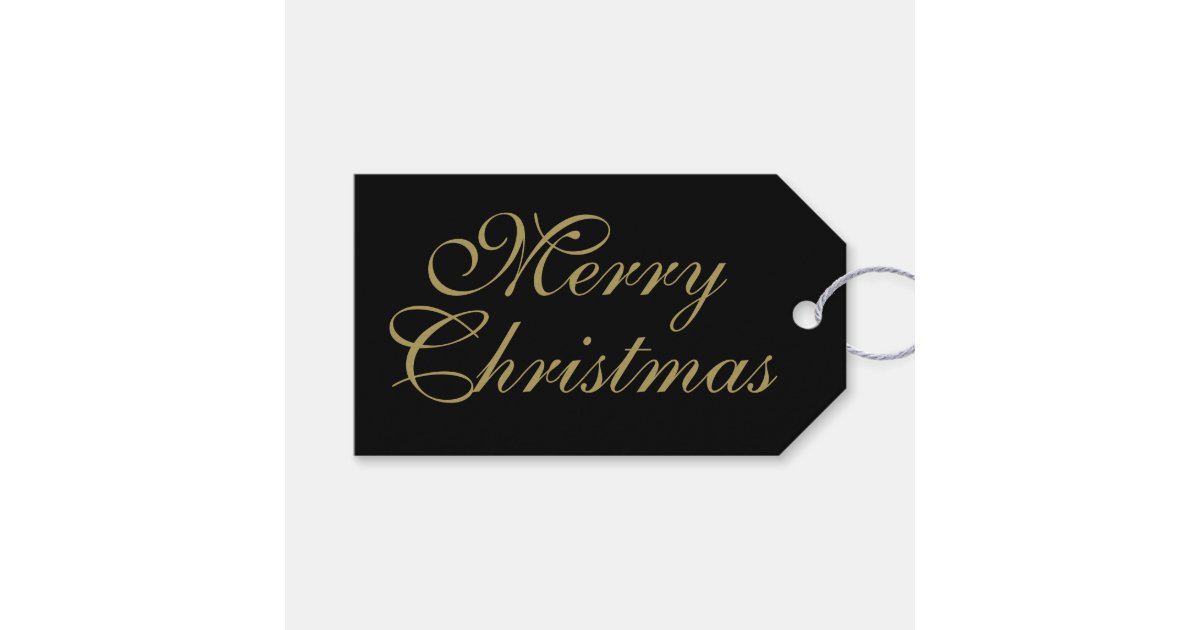 Corporate Christmas Gift Tags | Zazzle
