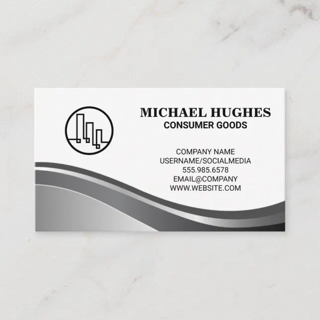 corporate consumer goods business card | Zazzle
