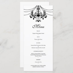 Corporate Dinner Menu | Zazzle