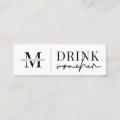 Corporate Drink Voucher Business Event Bar Ticket | Zazzle