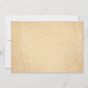Corporate Fundraiser Gala Party Gold Glitter Paint Invitation | Zazzle