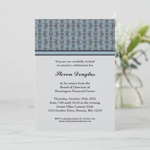 Corporate Retirement Invitation | Zazzle