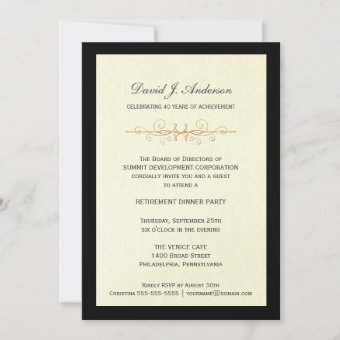 Corporate Retirement Party Invitations | Zazzle