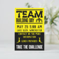 Corporate Team Building Day Enclosure Card | Zazzle