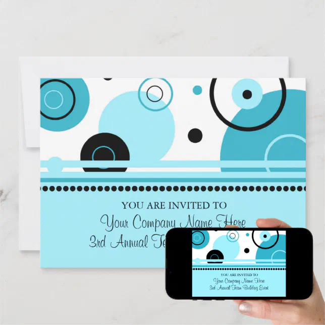 Corporate Team Building Event Invitations | Zazzle
