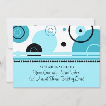Corporate Team Building Event Invitations | Zazzle