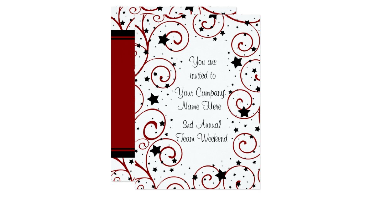 Team Building Invitation Wording