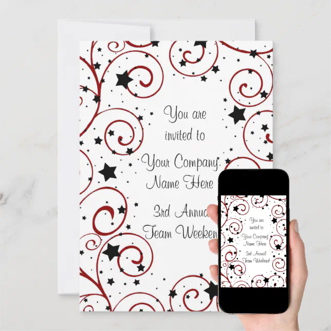 Corporate Team Building Event Invitations | Zazzle