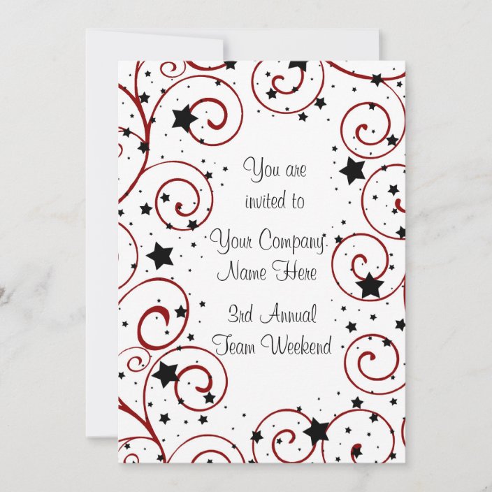 Corporate Team Building Event Invitations | Zazzle.com