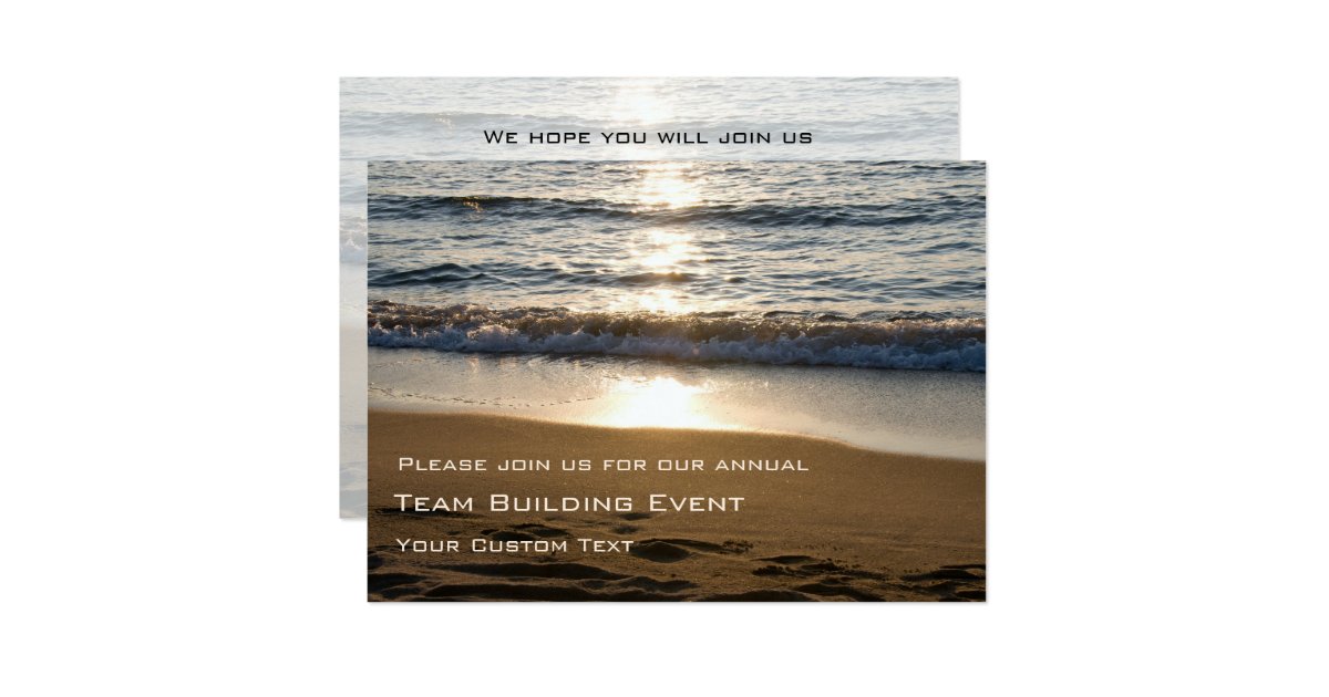 Team Building Invitation Wording