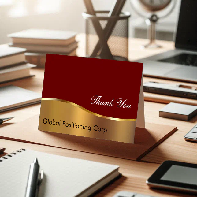 Corporate Thank You Cards | Zazzle