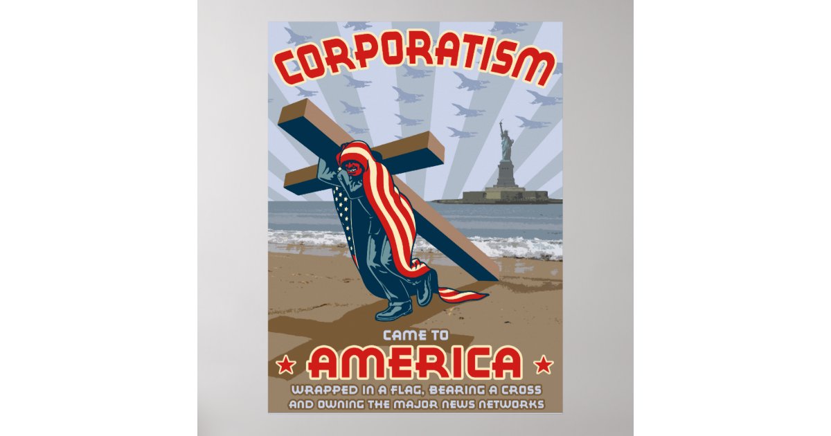 Corporatism Poster | Zazzle