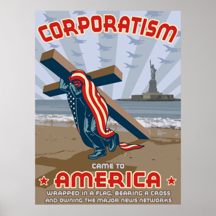 Corporatism Poster | Zazzle