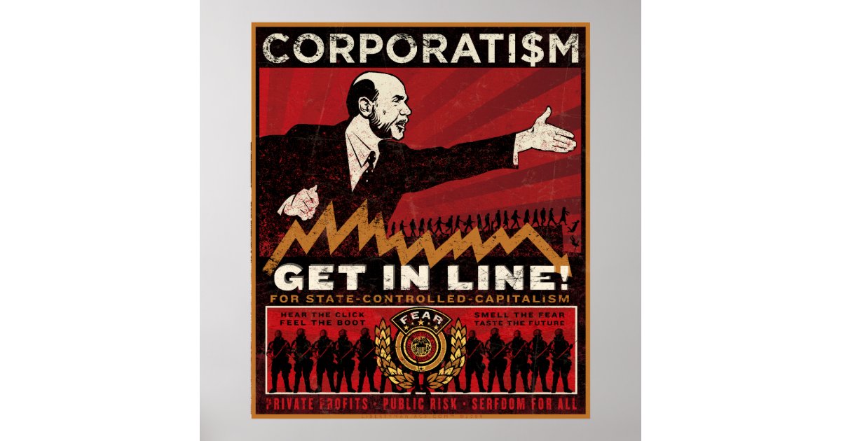 Corporatism Print | Zazzle