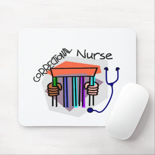Correctional (Jail Prison) Nurse Mouse Pad | Zazzle