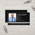 Correctional Officer Custom Photo Prison Security Business Card | Zazzle