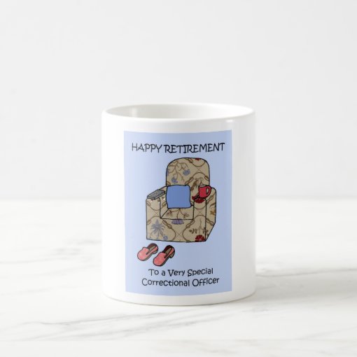 Correctional Officer Happy Retirement Coffee Mug | Zazzle