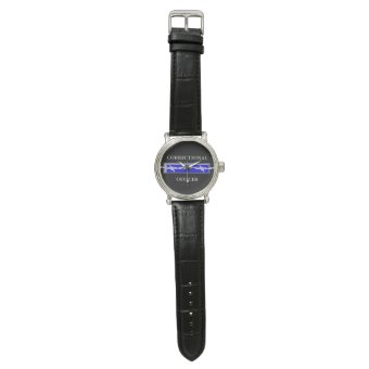 Correctional Officer Logo Watch | Zazzle