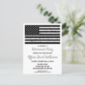 Correctional Officer Retirement Party Announcement Postcard | Zazzle