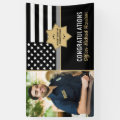 Corrections Officer Graduation Party Flag Photo Banner | Zazzle