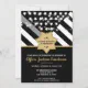 Corrections Officer Silver Line Retirement Party Invitation | Zazzle