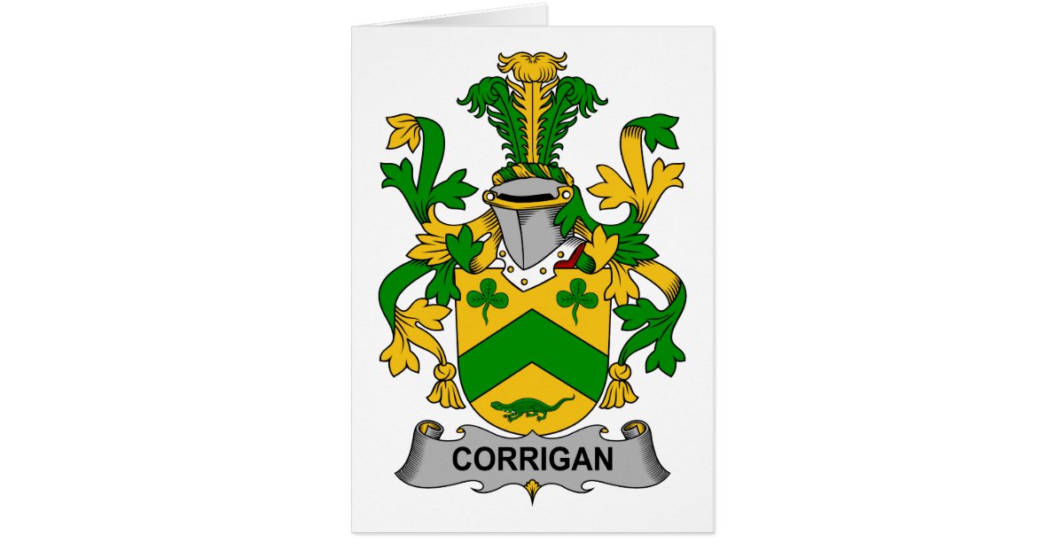 Corrigan Family Crest | Zazzle