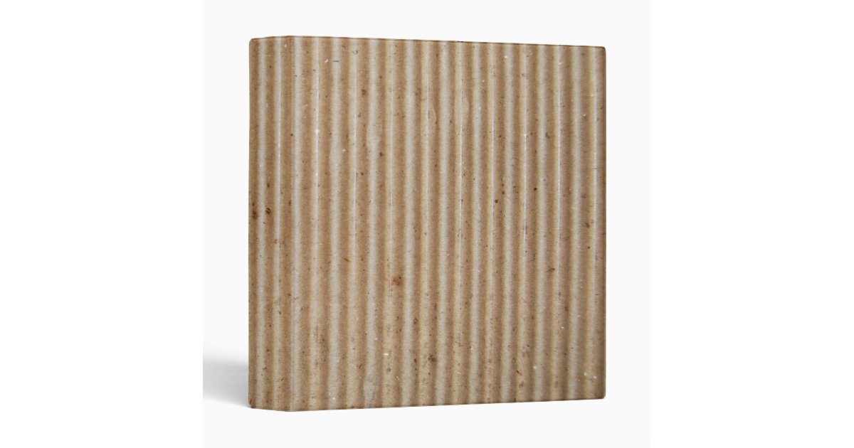 Corrugated Cardboard Binder | Zazzle