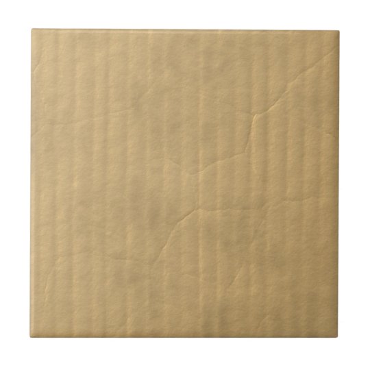 Corrugated Cardboard Texture Tile | Zazzle.com