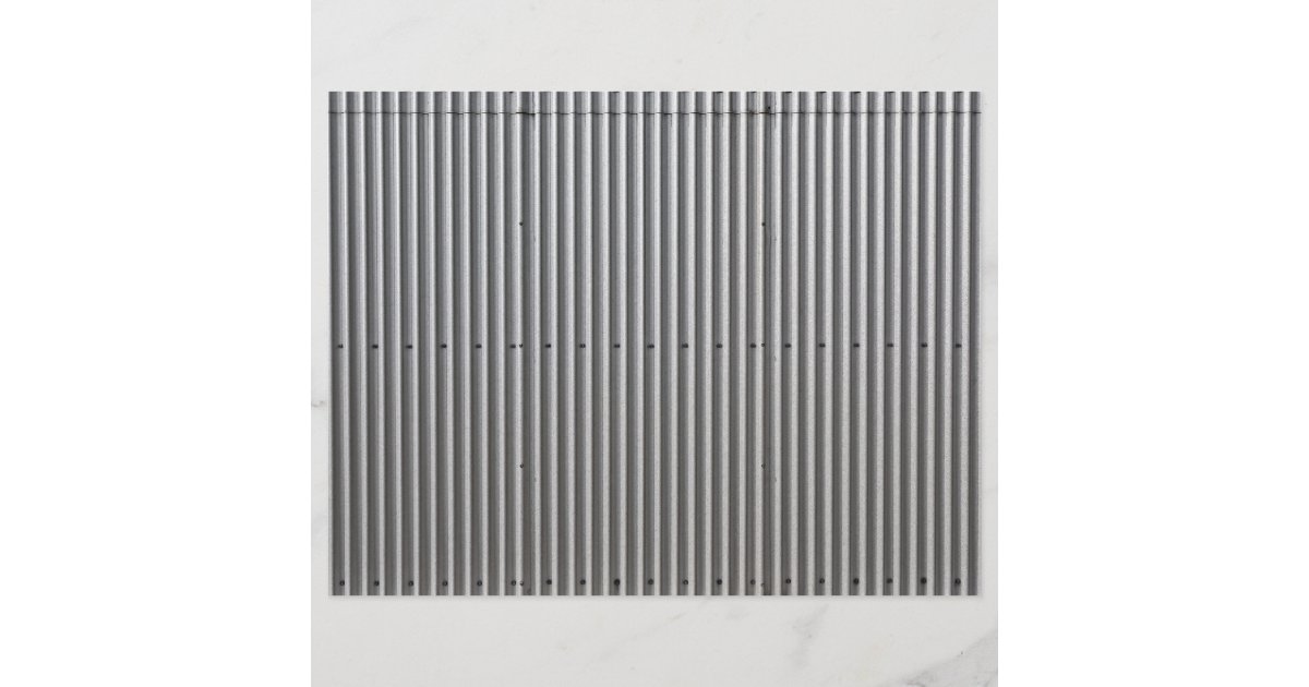 Corrugated Metal Background Flyer | Zazzle