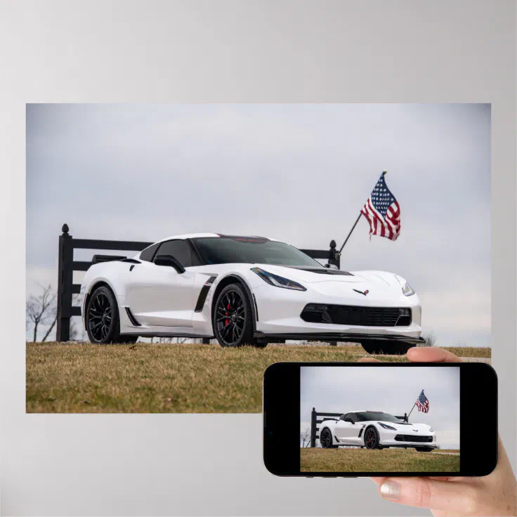 Corvette C7 Z06 Poster | Zazzle