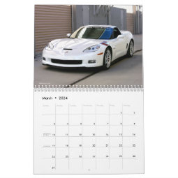 Corvette Collection Calendar | Zazzle