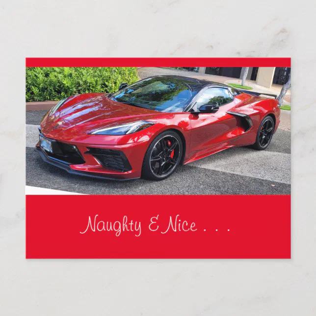 Corvette Post Card | Zazzle