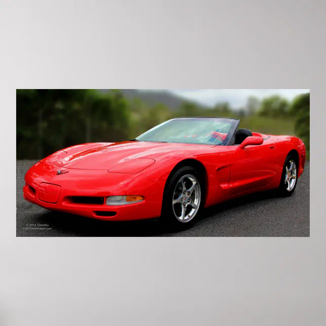 CORVETTE POSTER | Zazzle