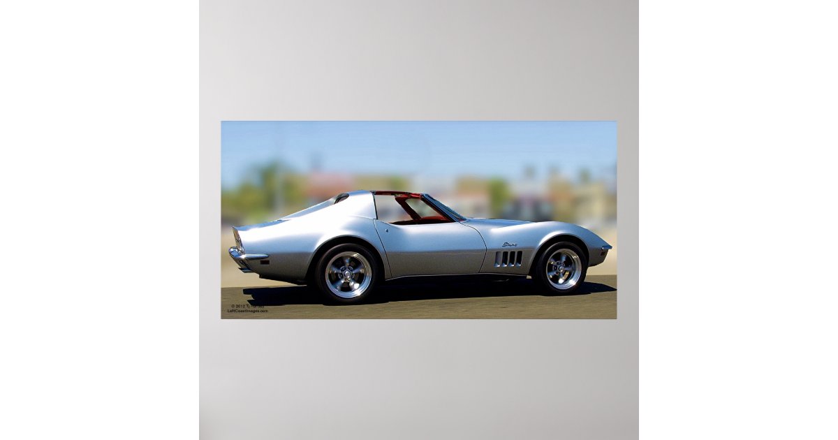 CORVETTE STINGRAY POSTER | Zazzle