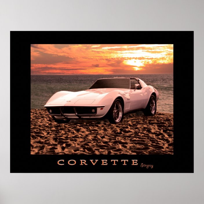 Corvette Stingray poster | Zazzle