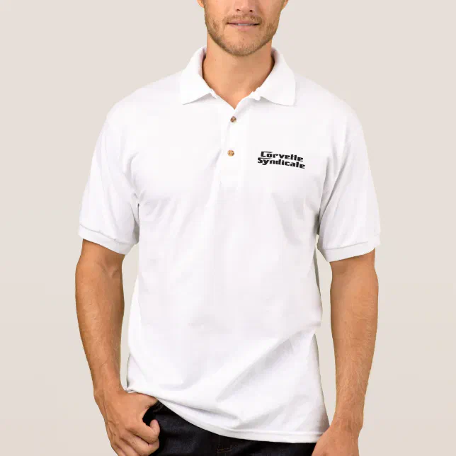 Corvette Syndicate Golf Polo | Zazzle