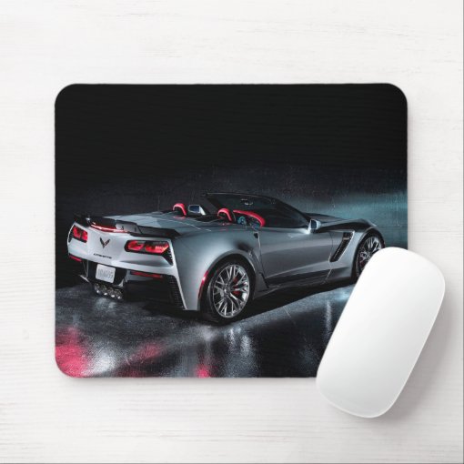 Corvette Z06 Convertible Mousepad | Zazzle