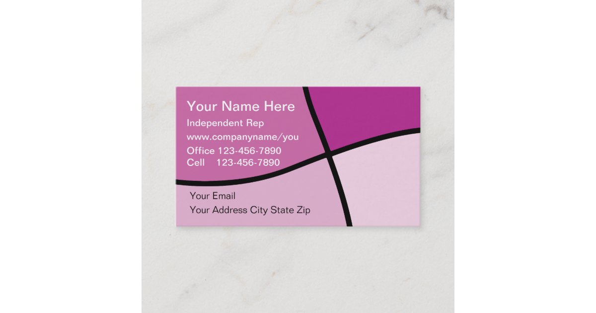 Cosmetics Business Cards | Zazzle