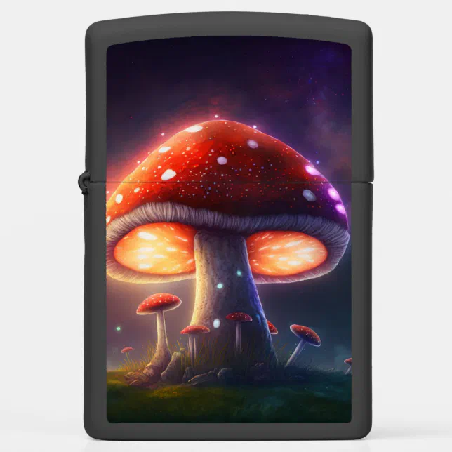 Cosmic Amanita Muscaria Zippo Lighter | Zazzle