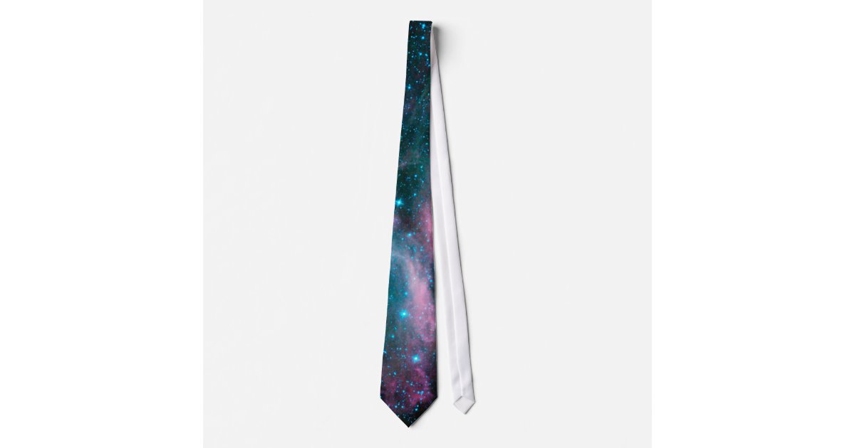 Cosmic Ballerina in space NASA infrared photo Tie | Zazzle