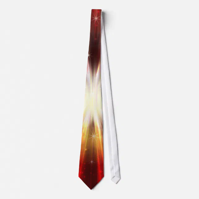 Cosmic Fire Explosion Tie | Zazzle