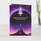 Cosmic Retro 50's Sci-Fi Nova Space Ranger Card | Zazzle