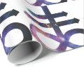Cosmic Satanic Cross Wrapping Paper | Zazzle