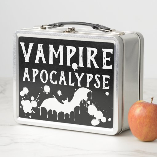 Cosplay Creepy Cute Gothic Vampire Apocalypse Metal Lunch Box | Zazzle