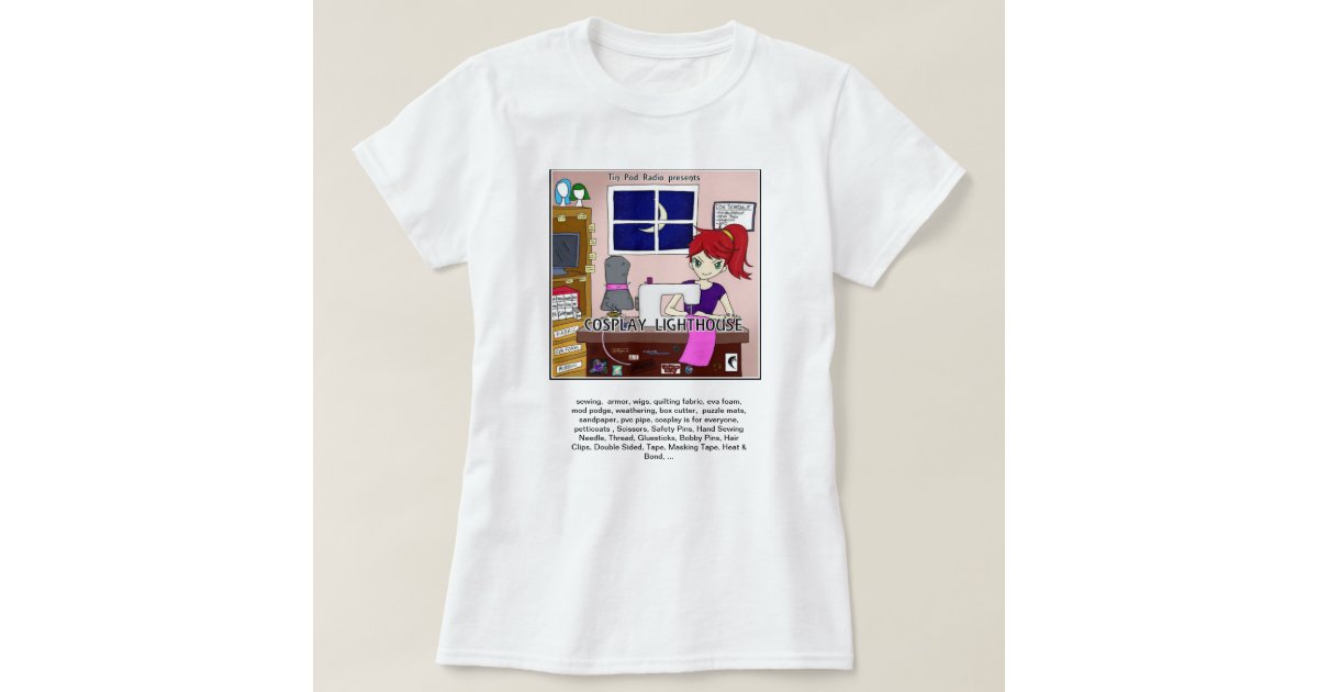 Cosplay Lighthouse Men's Basic T-Shirt | Zazzle