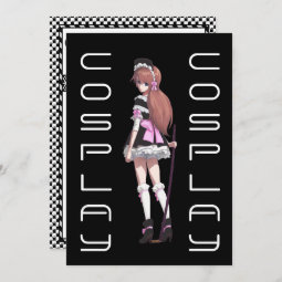 Cosplay Party Invitation | Zazzle