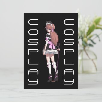 Cosplay Party Invitation | Zazzle