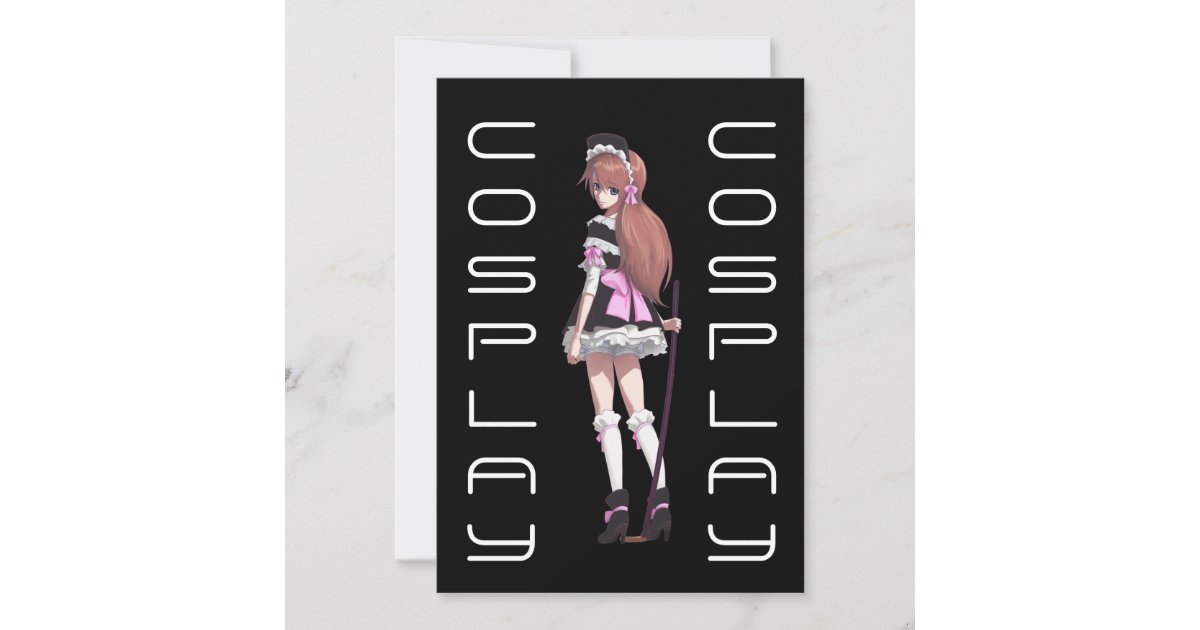 Cosplay Party Invitation | Zazzle