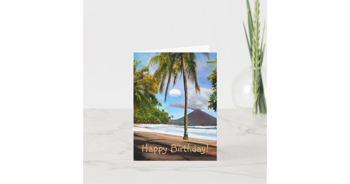 Costa Rica Birthday Card | Zazzle
