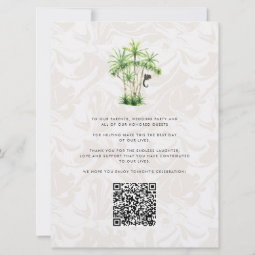 Costa Rica | Illustrated Wedding Weekend Invitation | Zazzle